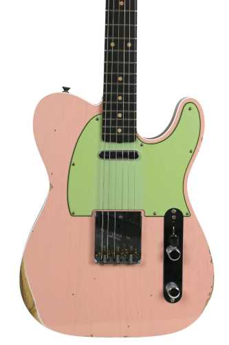 2023 Fender Custom Shop '60 Telecaster Custom Relic Nitro Shell Pink ...