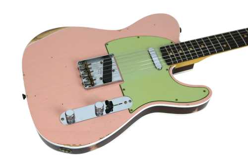2023 Fender Custom Shop '60 Telecaster Custom Relic Nitro Shell Pink ...