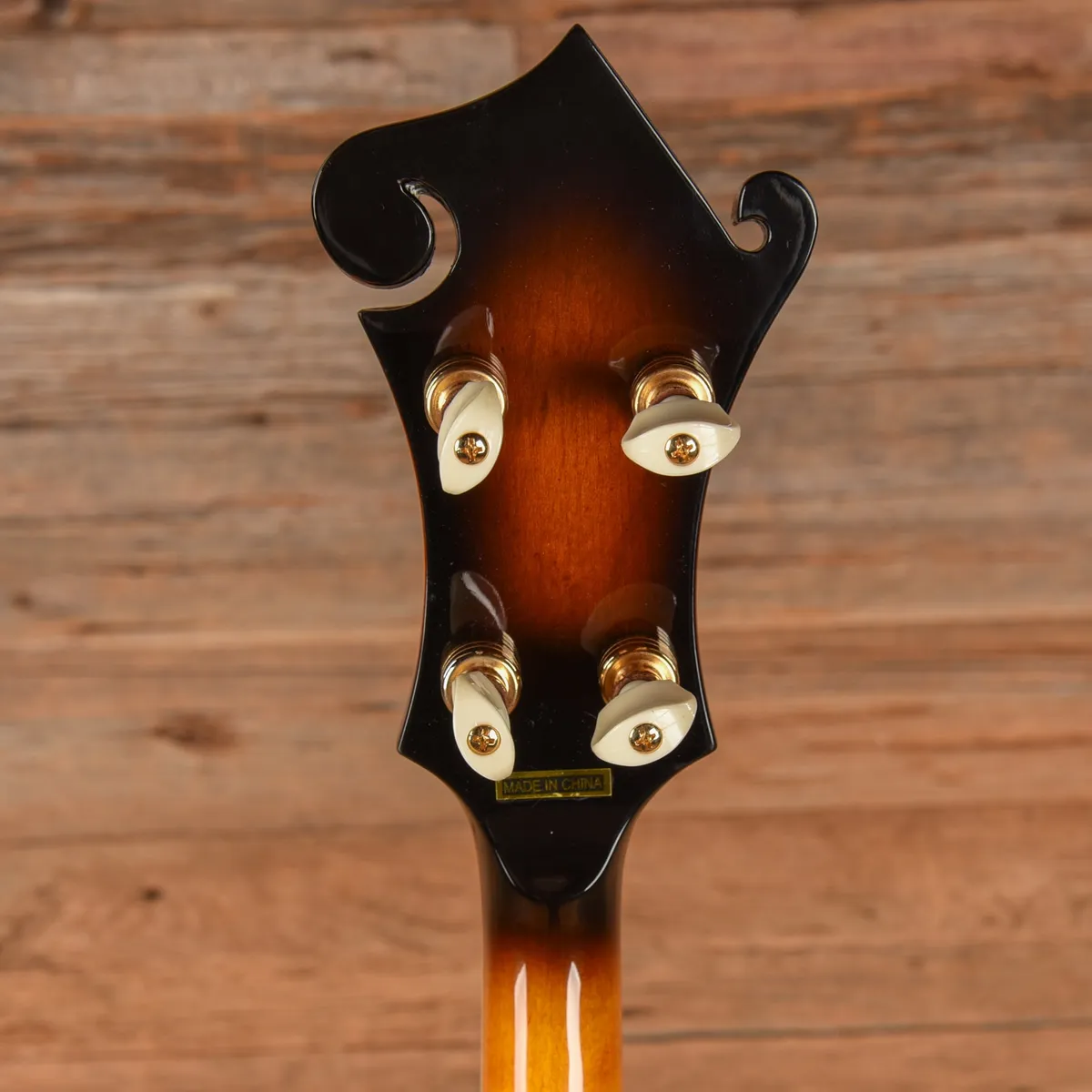 2023 Gold Tone EBM-5 Electric Banjo EBM-5 Electric Banjo Sunburst ...