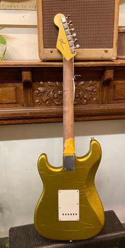 2024 NASH S-63/MH Stratocaster Gold Sparkle > Guitars Electric Solid ...