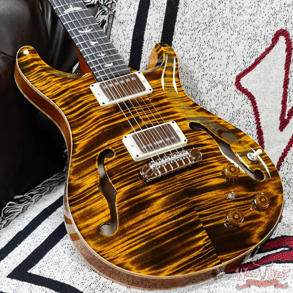 2024 Paul Reed Smith PRS Core Series Hollowbody II Piezo Yellow Tiger ...