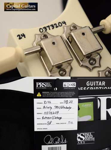 2024 PRS McCarty 594 Hollowbody Antique White > Guitars Archtop ...