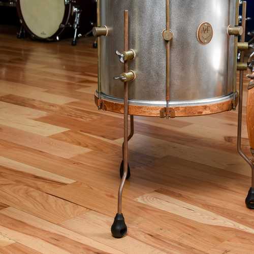 A&F Drum Co. 12/14/20 3pc. Drum Kit Raw Steel Grey Raw Steel > Guitars ...