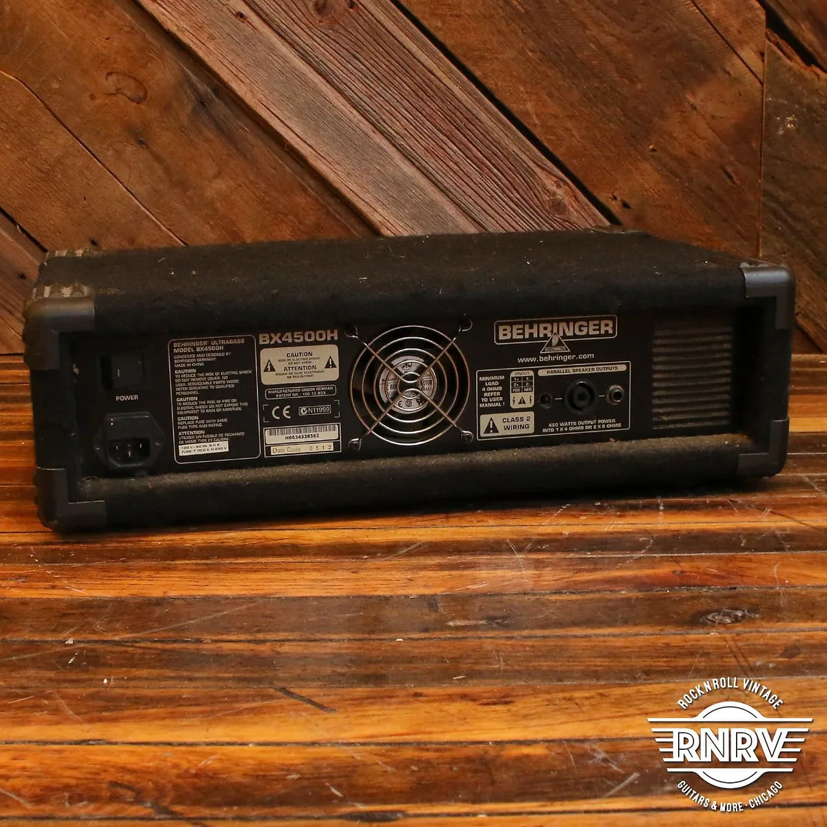 Behringer Ultrabass BX4500H Bass Head > Bass Amps | Rock n Roll Vintage ...