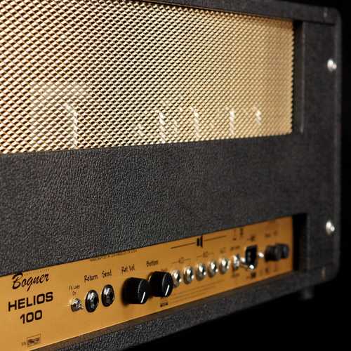 Bogner Helios 100W Tube Head Black > Amps & Preamps | Distinctive Guitar