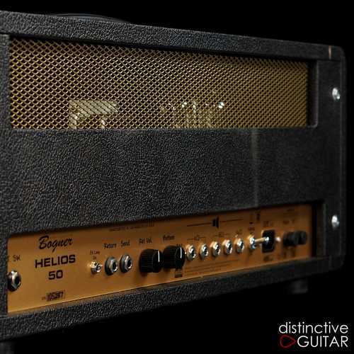 Bogner Helios 50W Tube Head Black > Amps & Preamps | Distinctive Guitar