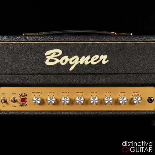 Bogner Telos 20w / 40w 6L6 Amp Head Black > Amps & Preamps ...