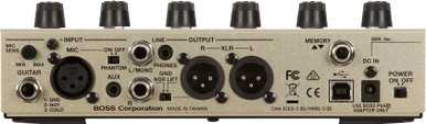 Boss Boss VE-8 Acoustic Singer Preamp-Vocal Effects-Looper Pedal ...