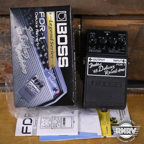 Boss FDR-1 '65 Deluxe -Amp Pedal Reverb > Effects | Rock n Roll Vintage ...