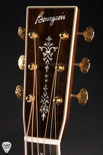 Bourgeois OM Style 45 Deluxe - Blue Sinker Sitka Spruce & Br > Guitars ...