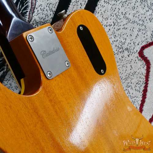 Castedosa Guitars Marianna Carve Top Aged Ocean Turquoise Metallic ...