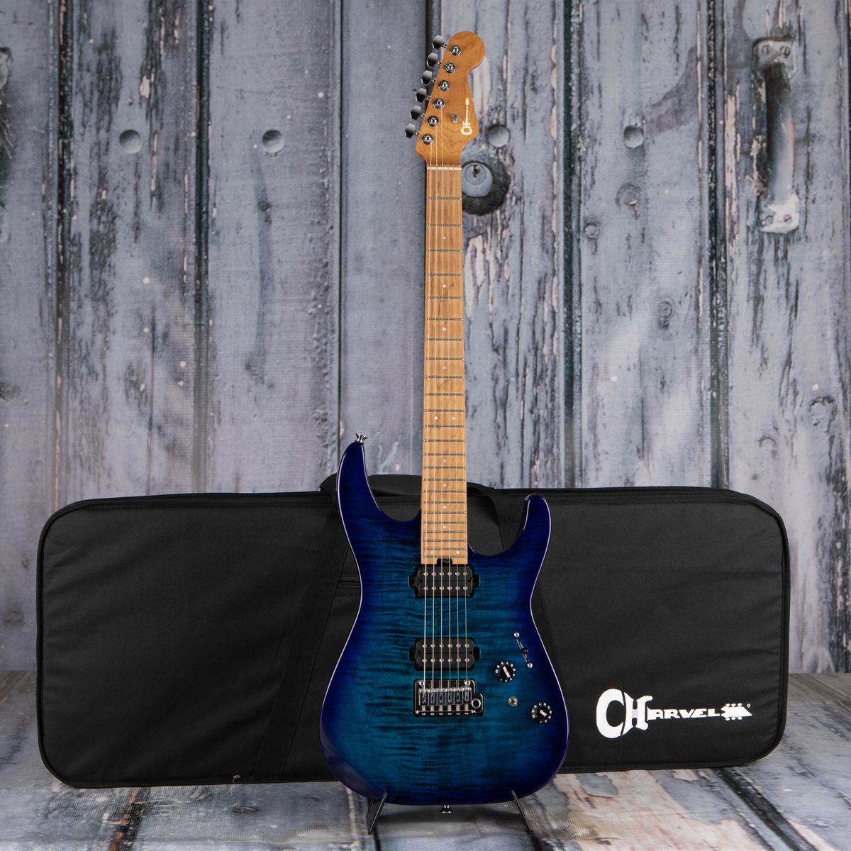 Charvel Pro-Mod DK-24 HH 2PT CM QM, Chlorine Burst > Guitars Electric ...