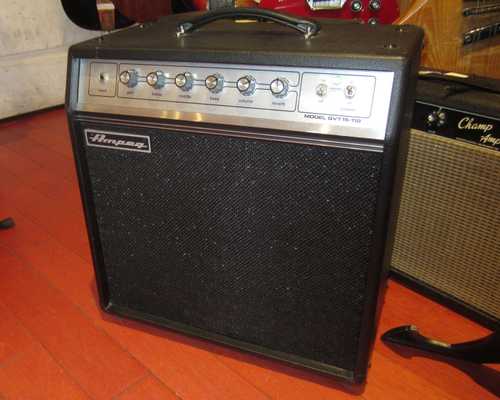 2015 Ampeg GVT15-112 Tube Combo Amp Black & Silver > Amps & Preamps ...