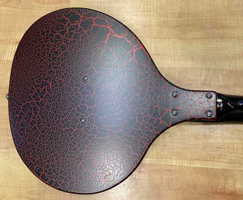 Danelectro Baby Sitar Guitar Red Crackle > Guitars Hollow Body | Andy ...