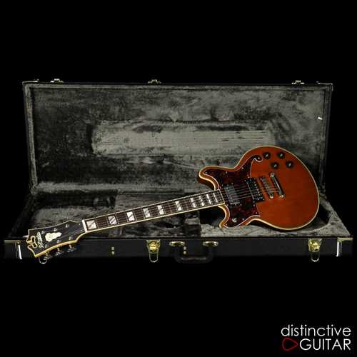 D'Angelico Deluxe Brighton Matte Walnut > Guitars Electric Solid Body ...