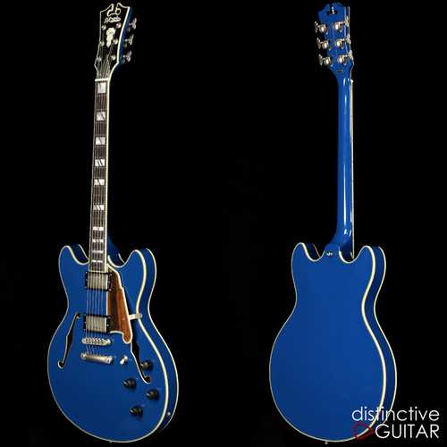 D'Angelico Deluxe DC Sapphire Blue > Guitars Electric Solid Body ...