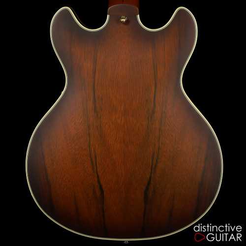 D'Angelico Deluxe Mini DC Satin Brown Burst > Guitars Electric Semi ...