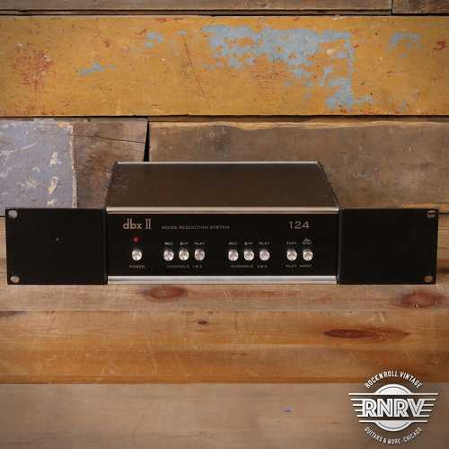 dbx DBX II 124 Noise Reduction System Red > P.A. & Sound Reinforcement ...