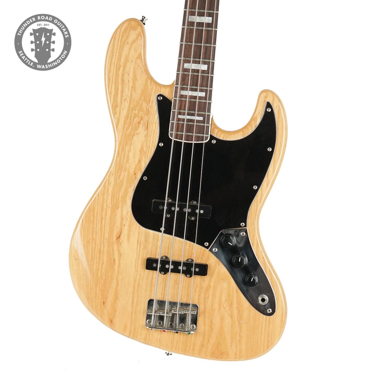 1997 Fender '75 Reissue MIJ Jazz Bass Natural > Guitars Electric Solid ...