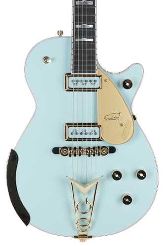 Gretsch G6134-55DB-FSR Thunder Road '55 Penguin #2590 Daphne Blue ...