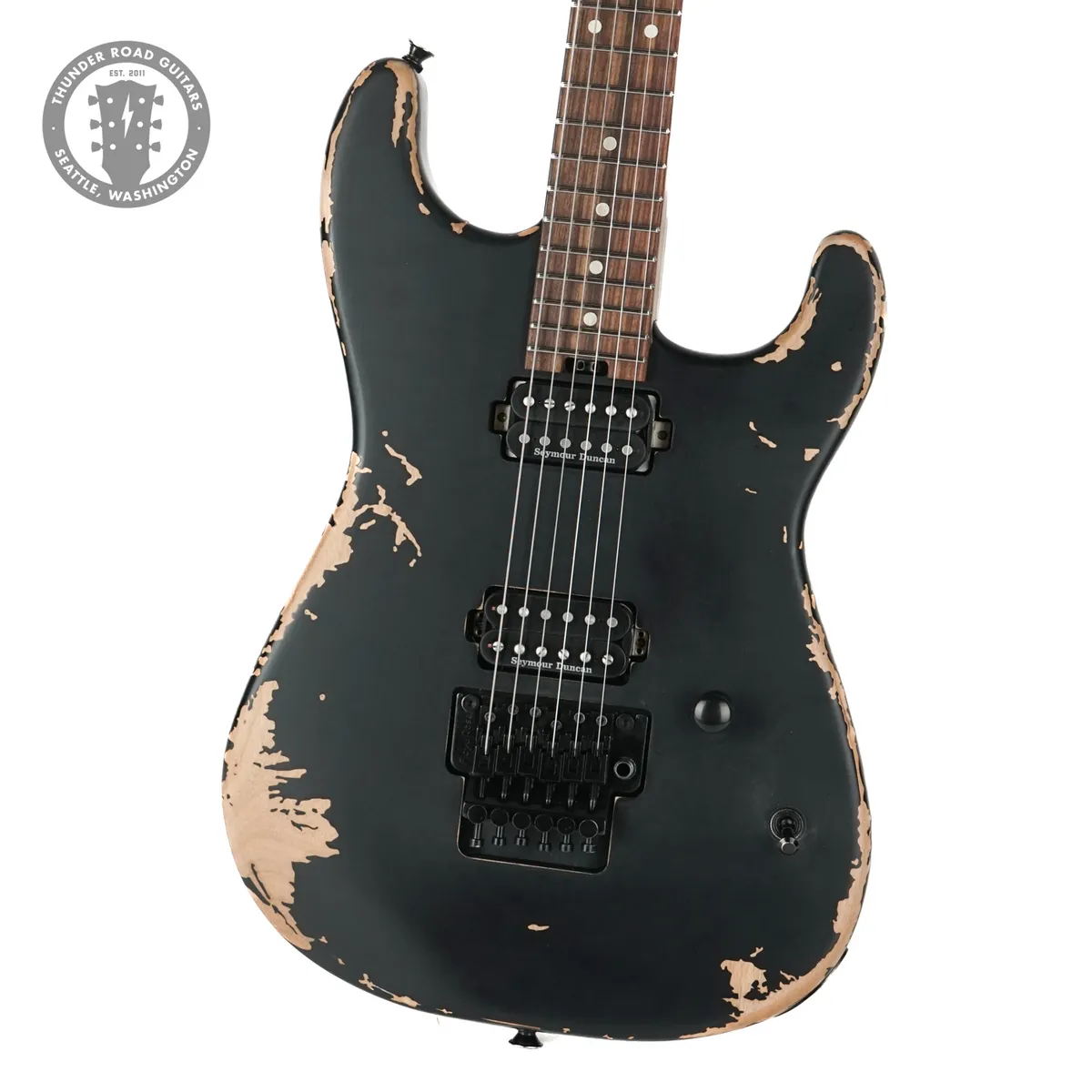 Charvel Pro-Mod Relic San Dimas Style 1 Weathered Black > Guitars ...