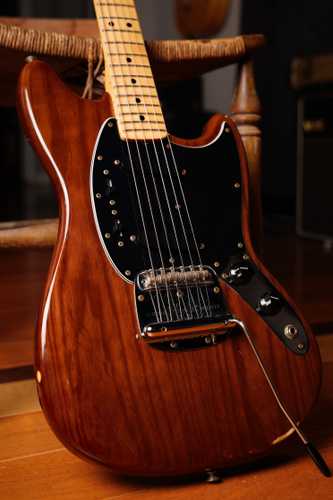 1976 Fender Mustang Mocha Brown > Guitars Electric Solid Body | The ...