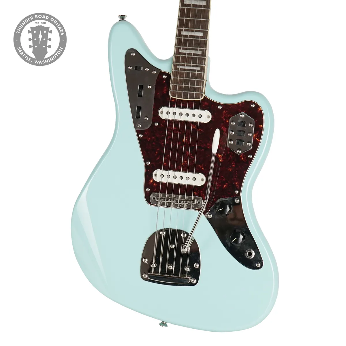 2023 Squier 70s Classic Vibe Jaguar FSR Daphne Blue > Guitars Electric ...