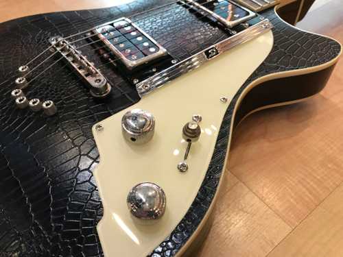 Duesenberg 49’er Outlaw Black Leather > Guitars Electric Solid Body ...