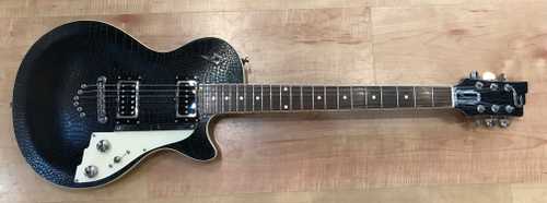 Duesenberg 49’er Outlaw Black Leather > Guitars Electric Solid Body ...