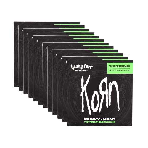 Dunlop String Lab Artist KRHCN1065 Korn Munky x Head 7-String Set 10-65 ...