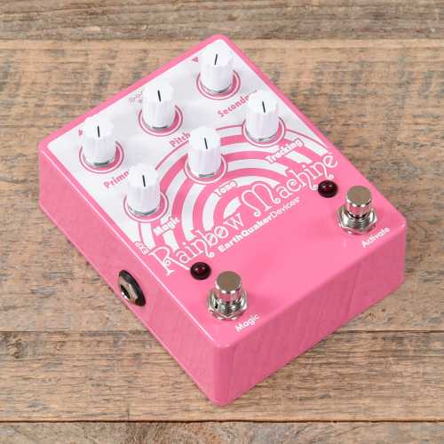 Earthquaker Devices Rainbow Machine Pink Color_Teal & White ...