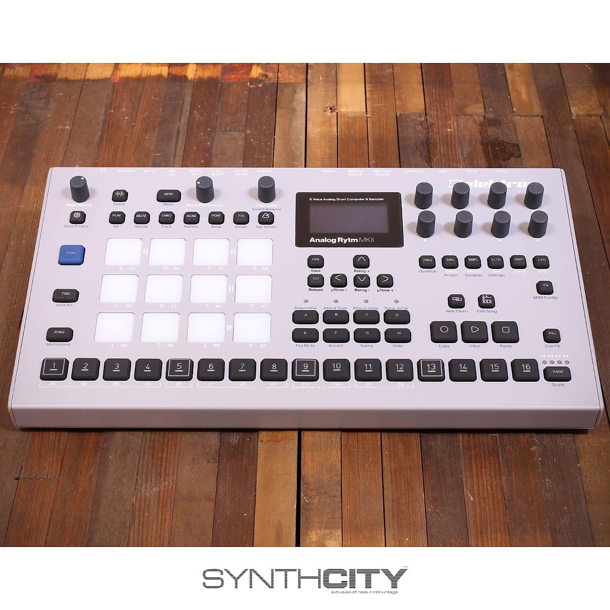 Elektron Analog Rytm MkII Gray > Drums & Percussion | Rock n Roll ...