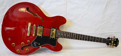 Epiphone Dot Deluxe Cherry Red > Guitars Electric Semi-Hollow Body ...