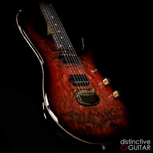 Ernie Ball Music Man CUTLASS JASON RICHARDSON SIGNATURE RORSCHACH RED ...
