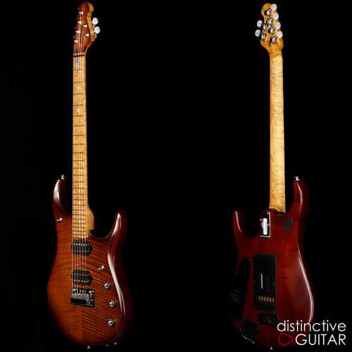 ERNIE BALL MUSIC MAN JP15 John Petrucci Signature Sahara Burst Flame ...