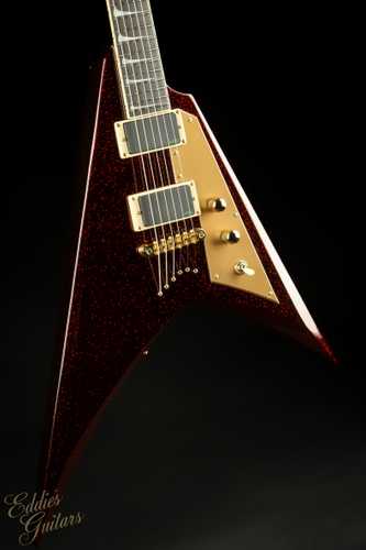 ESP LTD KH-V Red Sparkle > Guitars Electric Solid Body | Eddie's Guitars
