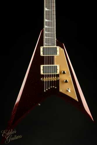 ESP LTD KH-V Red Sparkle > Guitars Electric Solid Body | Eddie's Guitars