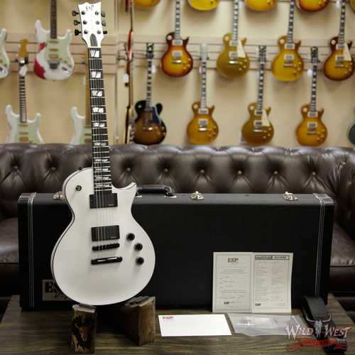 2019 ESP USA Eclipse EMG Pickups Ebony Fingerboard Pearl White Pearl ...