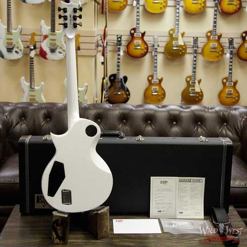 2019 ESP USA Eclipse EMG Pickups Ebony Fingerboard Pearl White Pearl ...