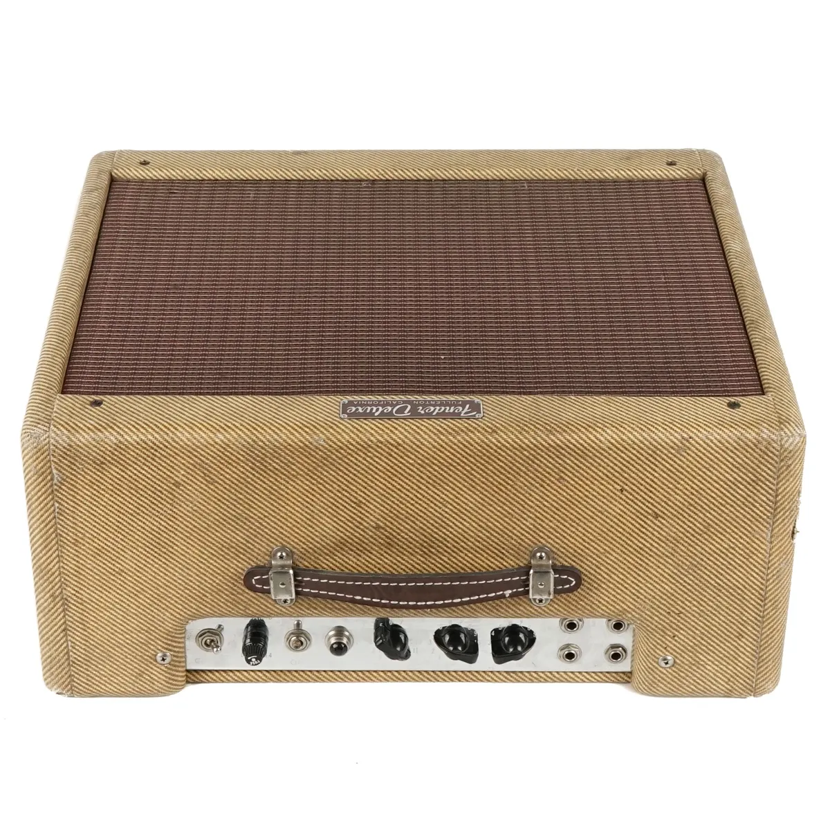 1959 Fender 5E3 Tweed Deluxe Combo Amplifier Tweed > Guitars Electric ...
