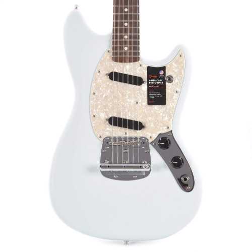 Fender Mustang Blue Satin Sonic Blue > Guitars Electric Solid Body ...