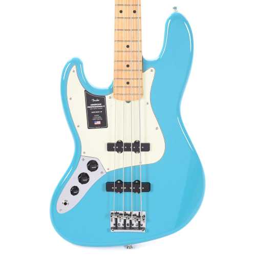 Fender Jazz Bass Blue Miami Blue > Guitars Bass | Chicago Music Exchange