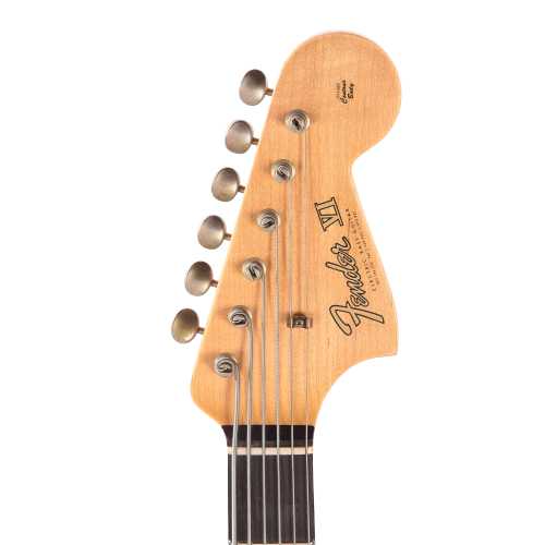 Fender Bass VI White Vintage White > Guitars Bass | Chicago Music Exchange