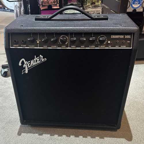 Fender Champion 50XL 1x12 50W > Guitars Electric Solid Body | Bananas ...