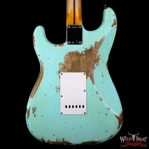 1957 Fender Custom Shop 1957 Stratocaster Heavy Relic Maple Neck Surf ...