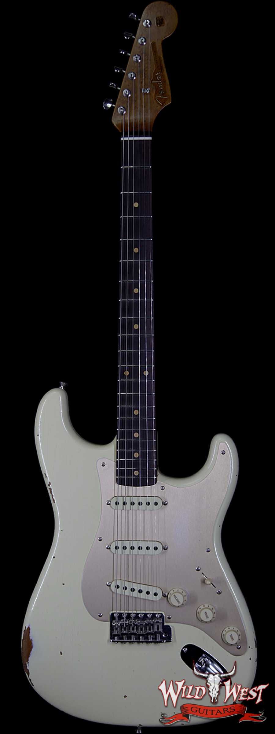 1960 Fender Custom Shop 1960 Roasted Stratocaster Relic Birdseye Neck ...