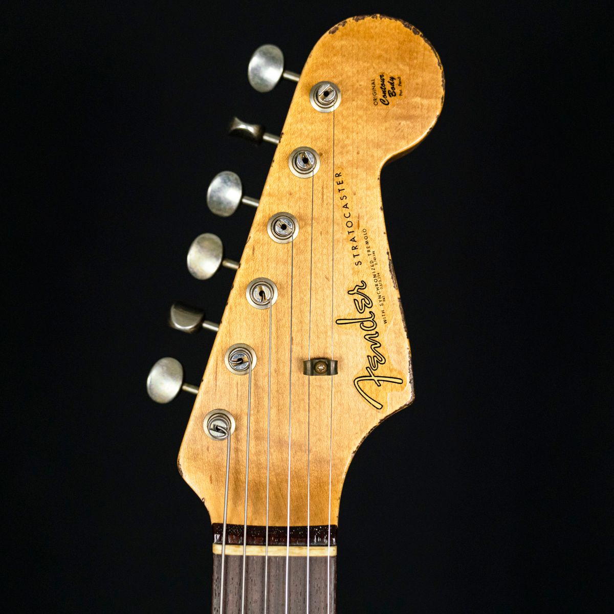 Fender Custom Shop 1962 Stratocaster Heavy Relic Black > Guitars ...