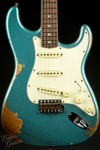 Fender Custom Shop 1967 Stratocaster Heavy Relic - Teal G > Guitars ...