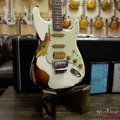 2019 Fender Custom Shop White Lightning Stratocaster Floyd Rose HSS ...