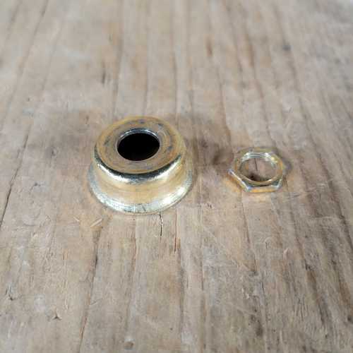 1983 Fender Elite Gold Output jack cup and nut > Guitar Parts | Mahar's ...